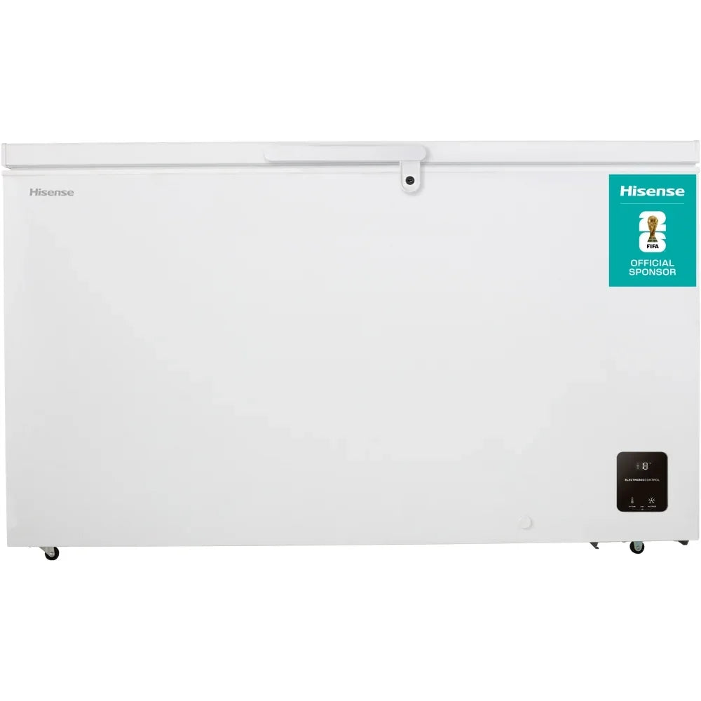 Hisense FC571D4AWLYE 372 litre chest freezer – Basil Knipe Electrics