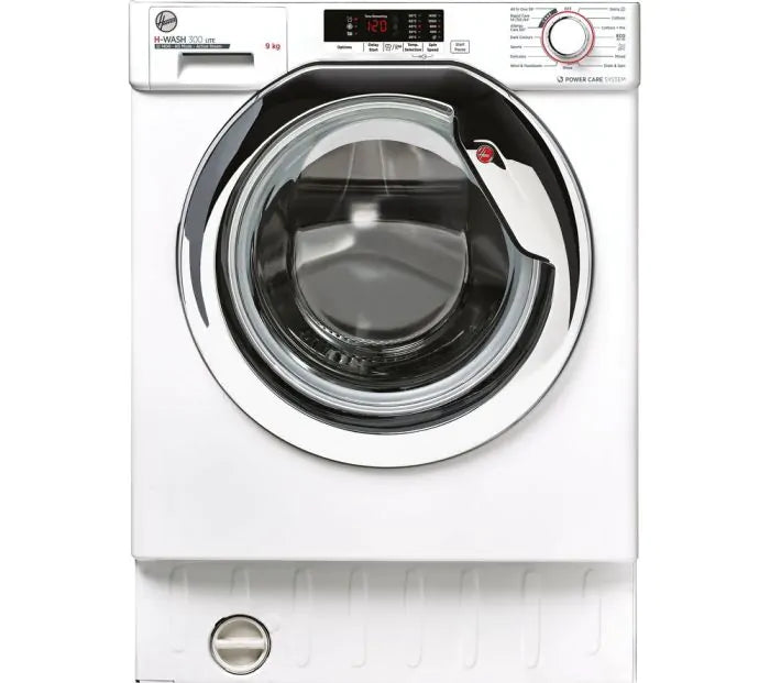 Hoover HBWS49D2ACE 9kg 1400 Rpm Integrated Washing Machine - White ...